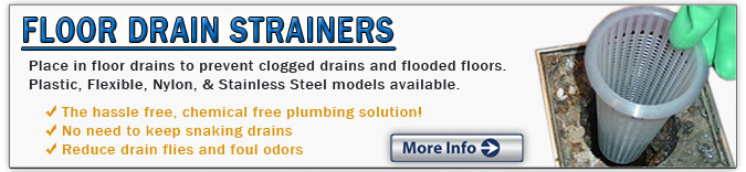 Drain-Net Restaurant Plumbing Supplies, Grease Traps and Drain Strainers
