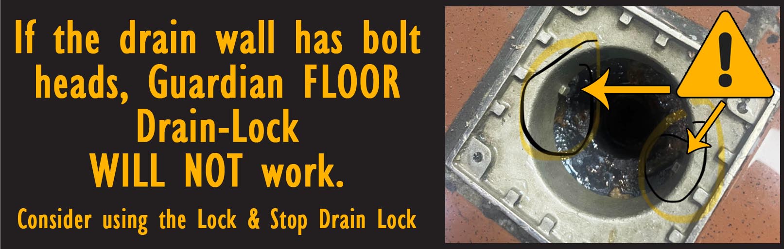 Guardian FLOOR Drain-Lock Round Replacement Drain Cover for Zurn, Josam ...