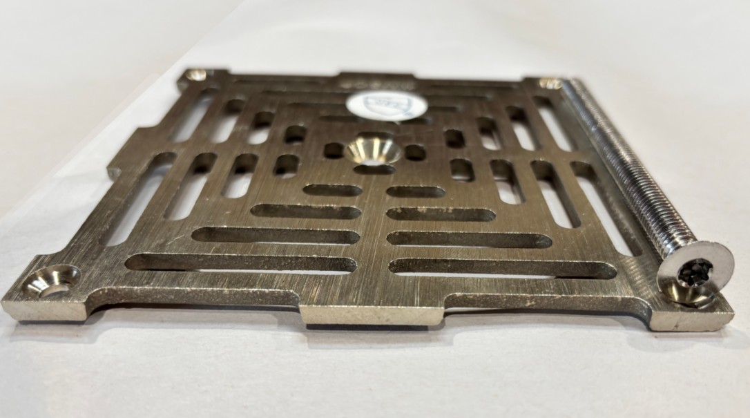 Josam 5" Square Drain Cover with Lock and Stop - Drain-Net
