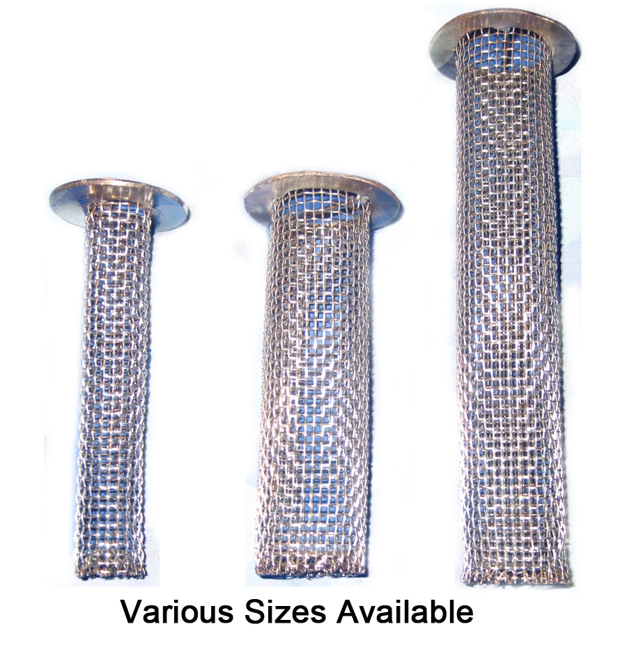 Mesh Stainless Steel Floor Drain Strainer | Commercial Strainer - Drain-Net